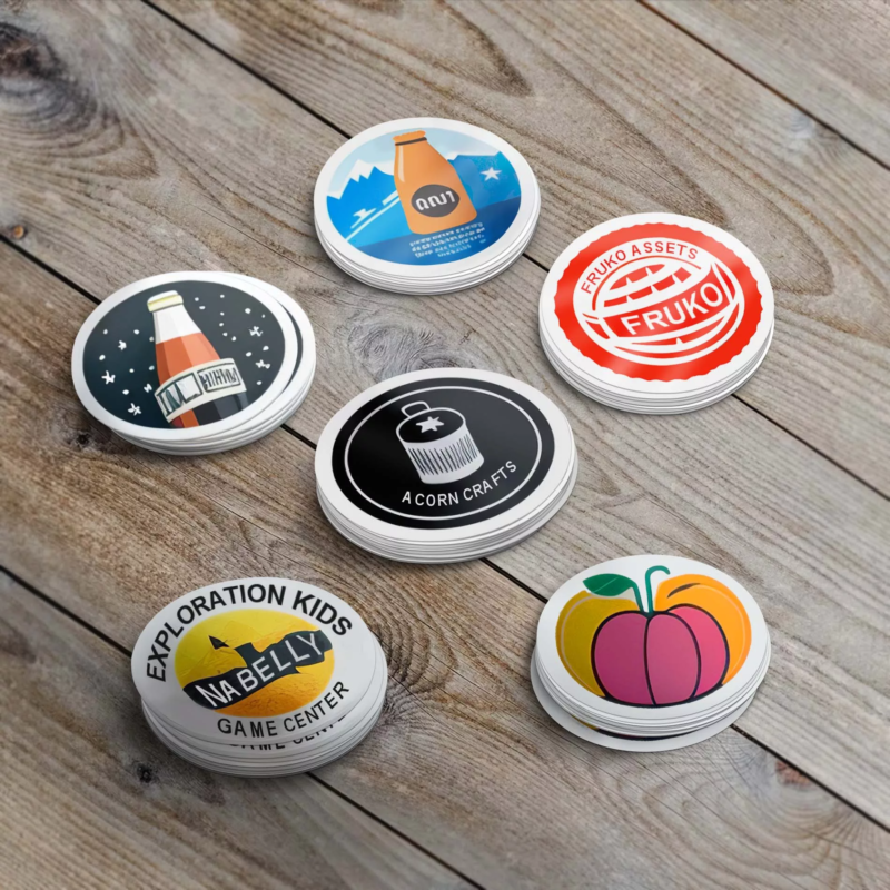 Round stickers - Mapleimprint-Best Custom Printing Company in Canada